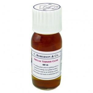 Robersons Clear Shellac Varnish (60ml) | Cowling & Wilcox Ltd.